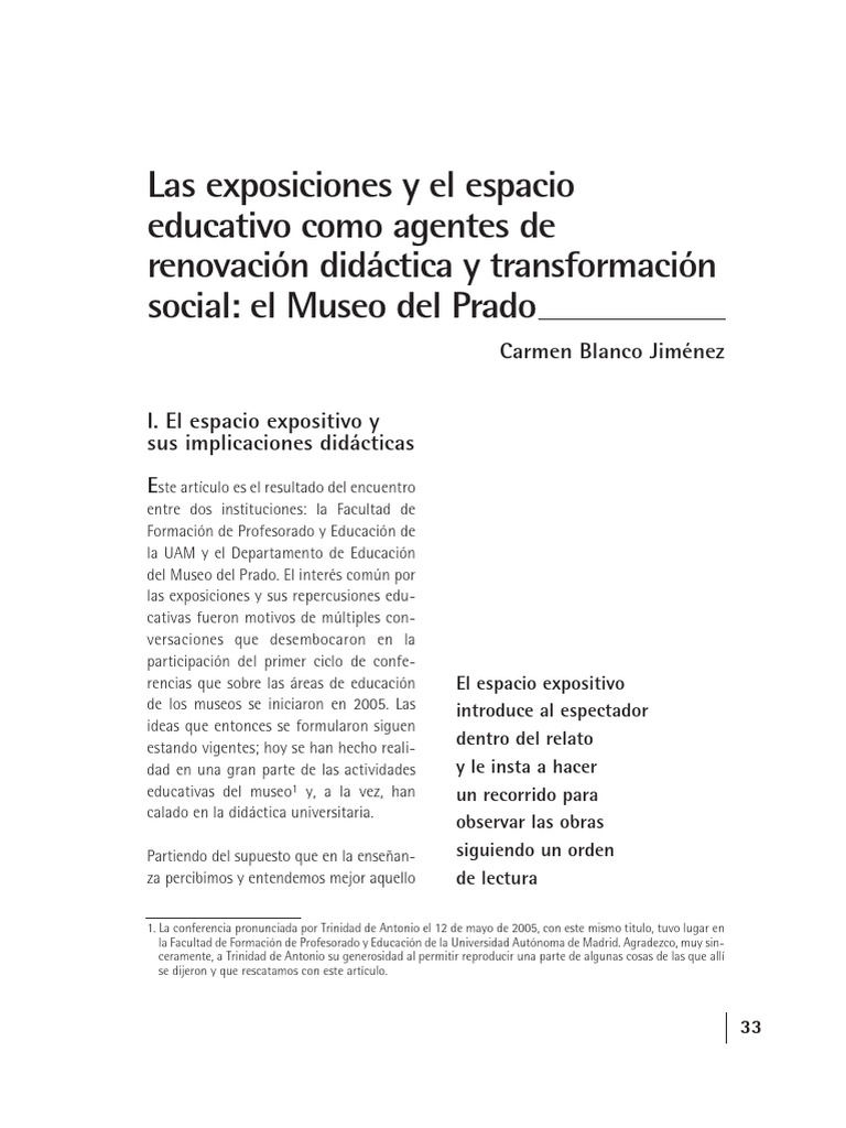 Exposiciones y Espacio Educativo | PDF | Museo | Rembrandt