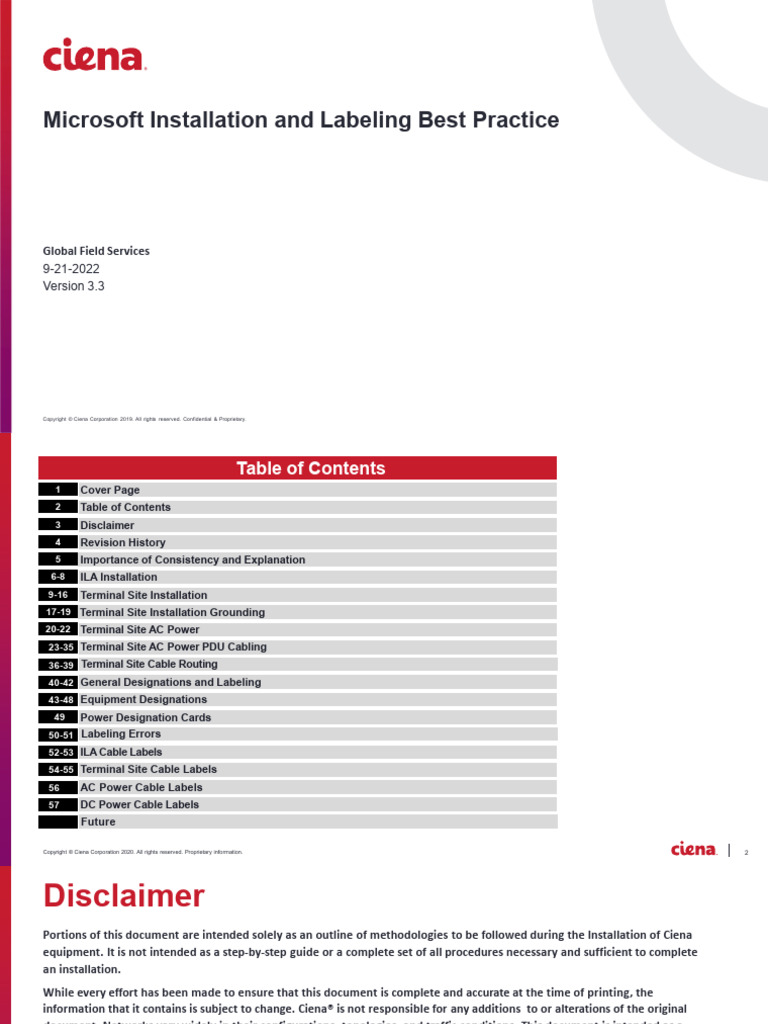 Microsoft Installation Labeling Best Practices V3.3 | PDF | Screw | All ...