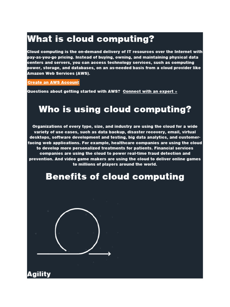 What Is Cloud Computing | Download Free PDF | Cloud Computing | Platform As A Service