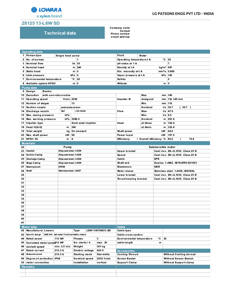 Pump Tech | PDF | Pump | Mechanical Engineering