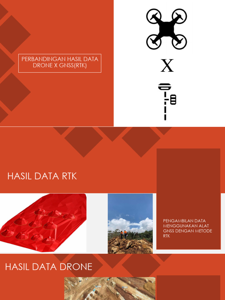 Perbandingan Hasil Drone Dengan GNSS RTK | PDF