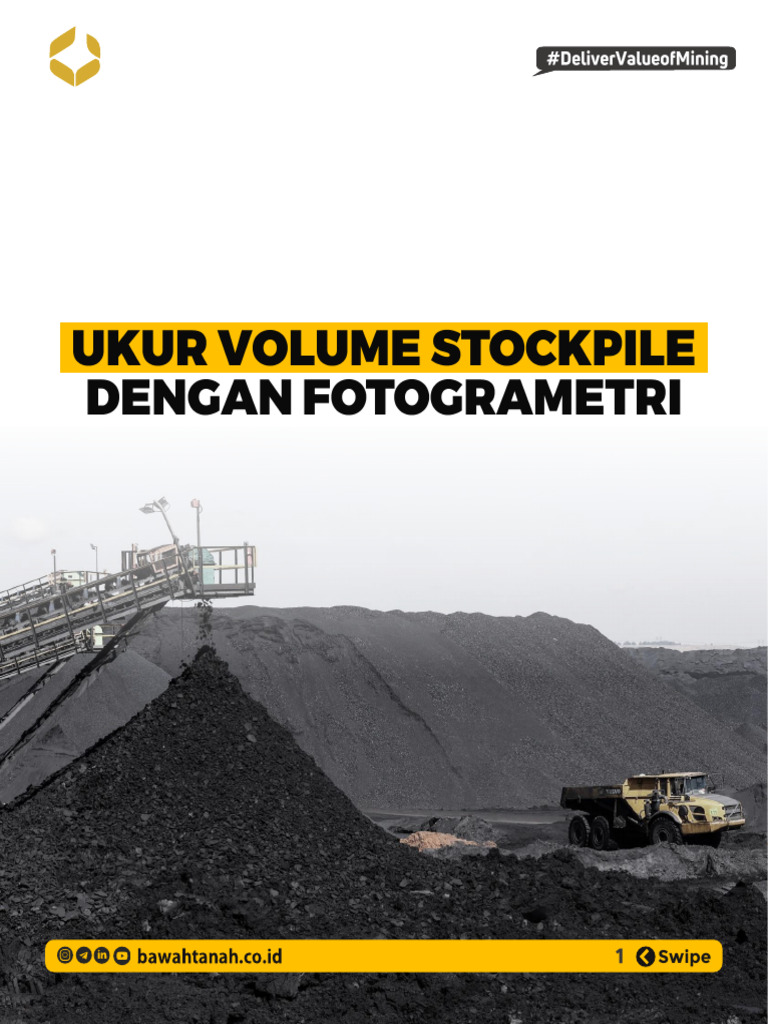 Cara Menghitung Volume Stockpile-1 | PDF
