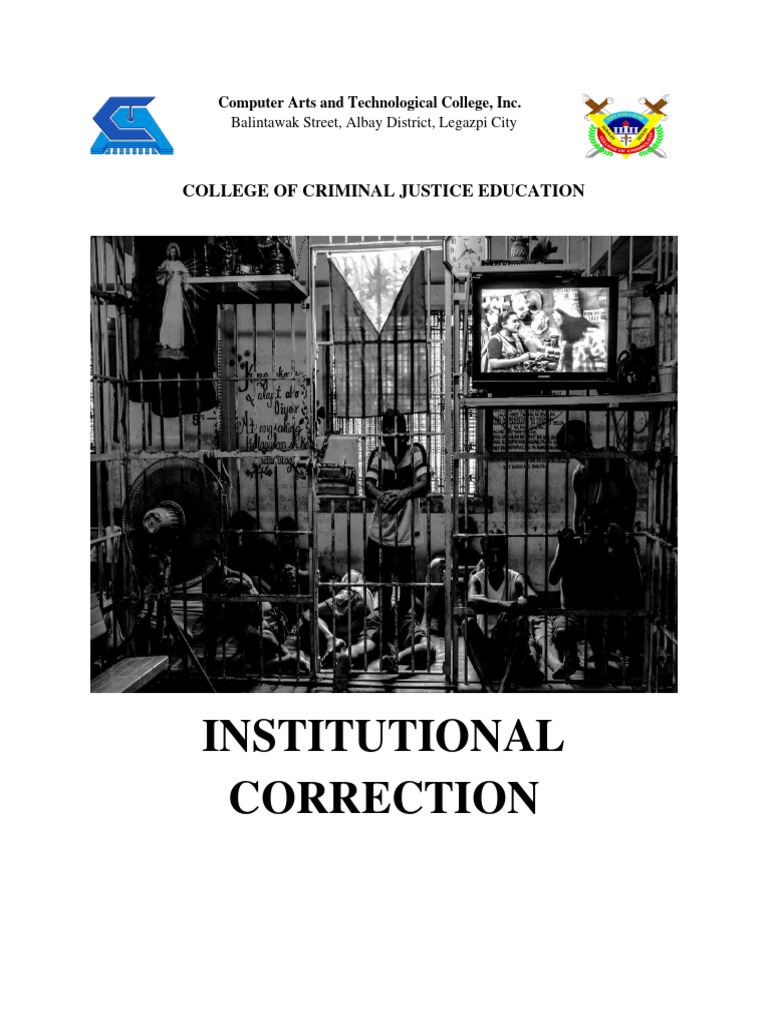Institutional Correction Module | PDF | Probation | Prison