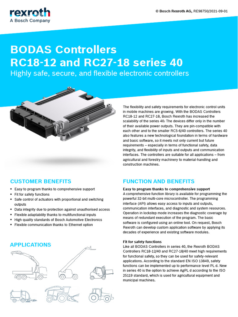 RC40 Series | PDF | Electrical Connector | Input/Output