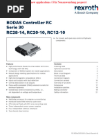Bodas Controller RC: Series 21 | PDF | Switch | Power Supply