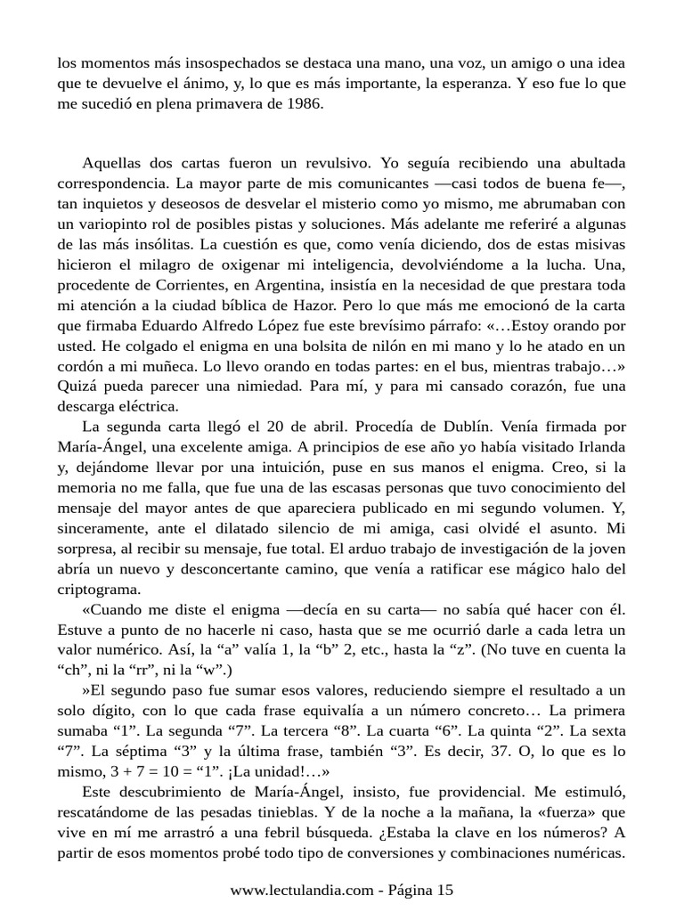 Cartas Que Inspiran Esperanza Y Revelación Pdf