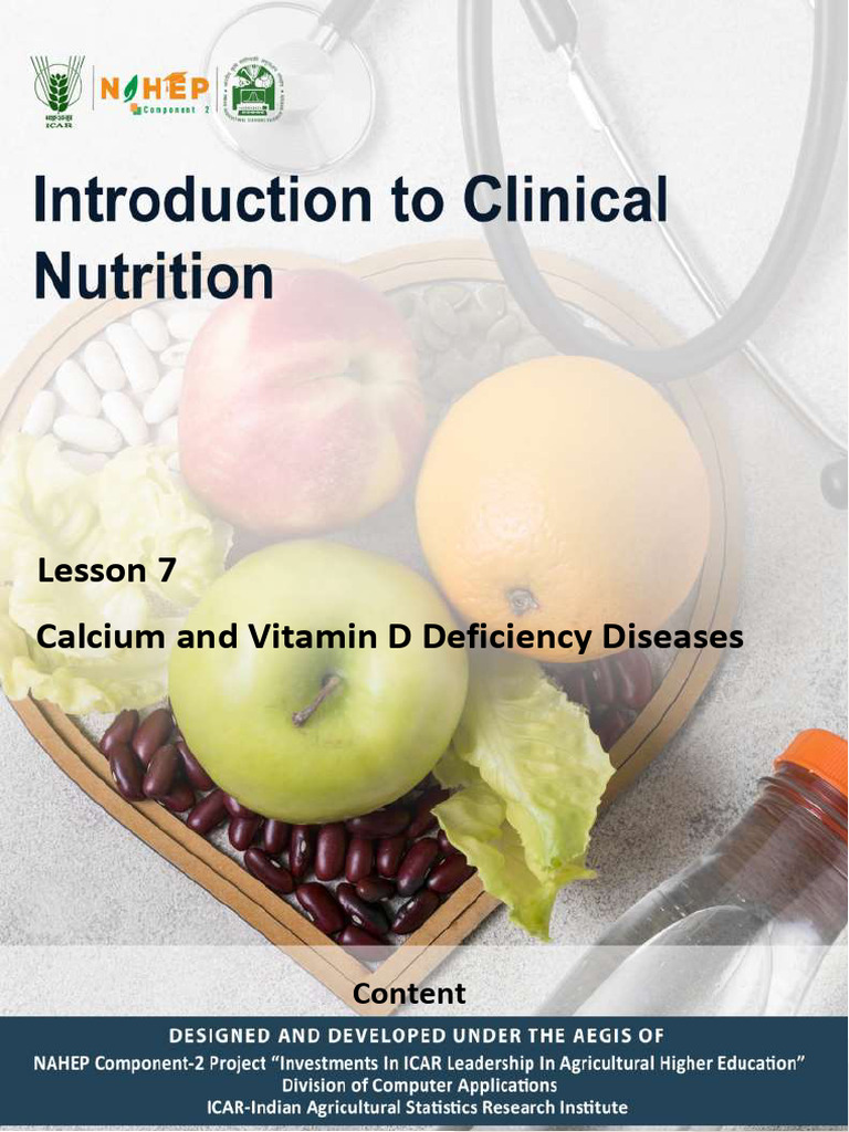 HMS16 - Lesson 7 - LContent | PDF | Vitamin D | Osteoporosis
