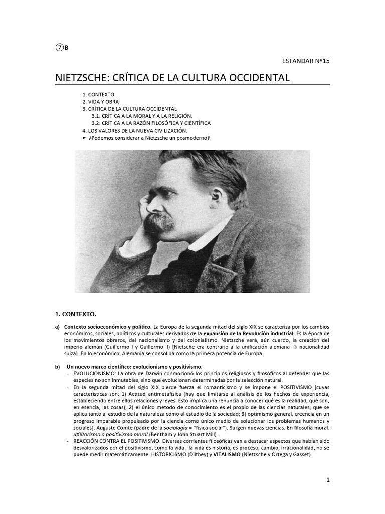 Filosofía: Nietzsche | PDF | Friedrich Nietzsche | Realidad