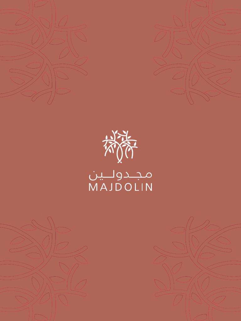 Majdolin Menu - Print-Ready | PDF