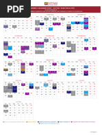 Academic Calendar of Aktu 2024 To 2025 | PDF