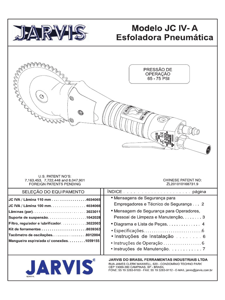 ESFOLADEIRAS - JC-IVA - Portugues | PDF