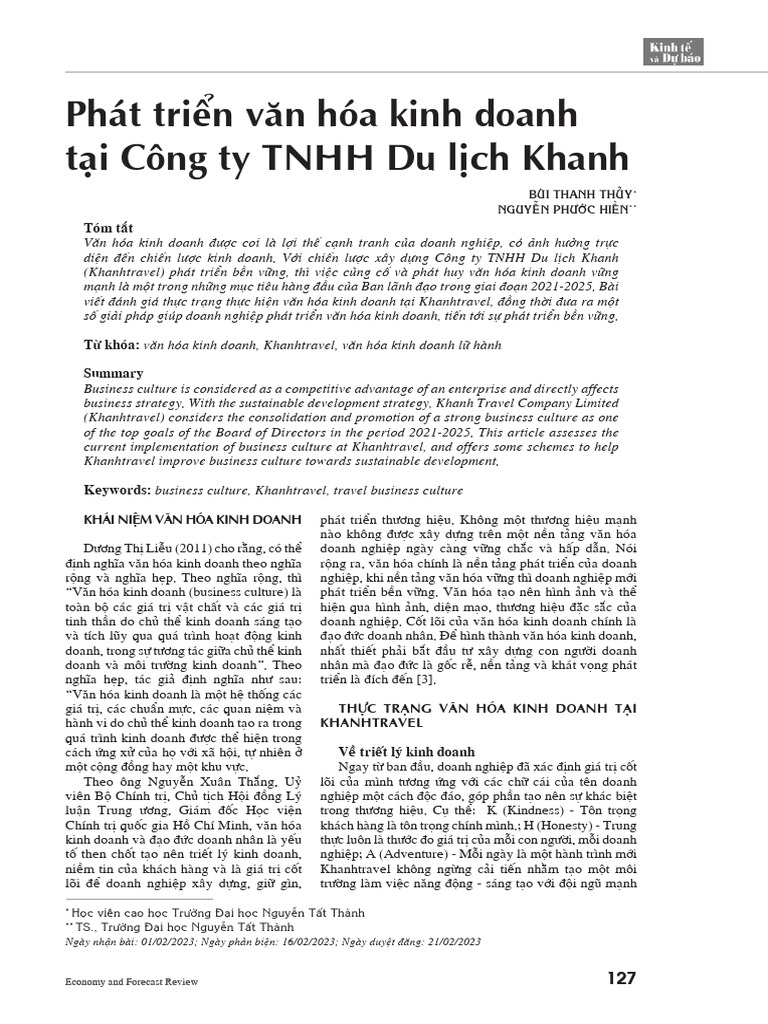 Bui Thanh Thuy | PDF