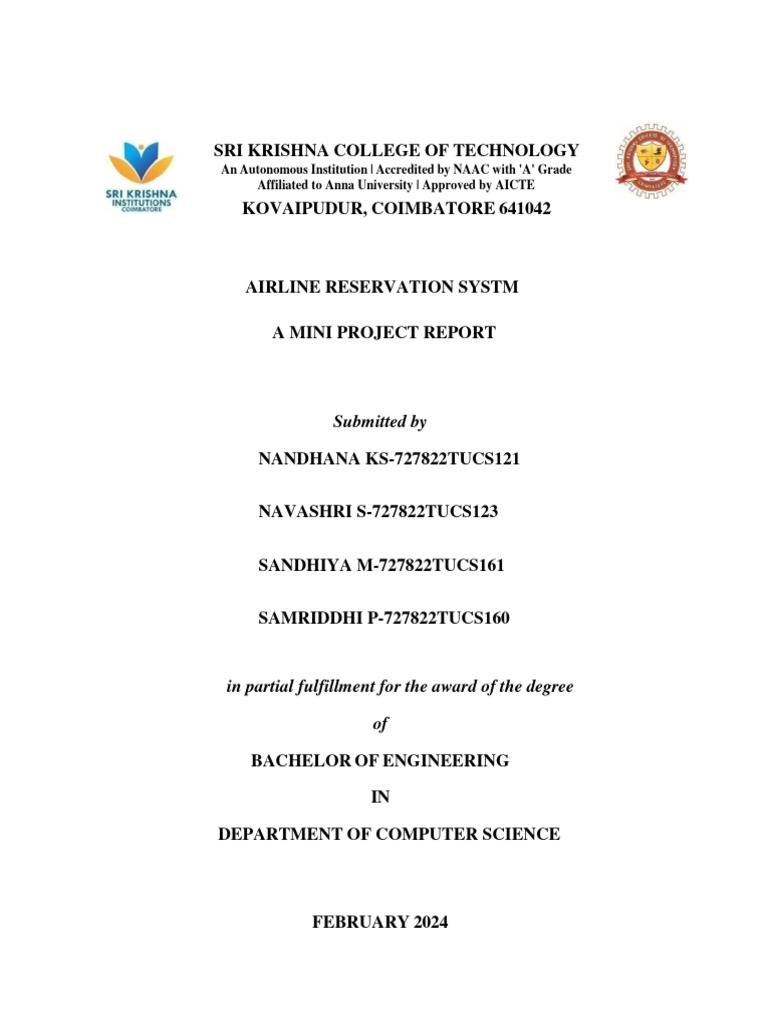 OOAD Project MINIreport | PDF | World Wide Web | Internet & Web