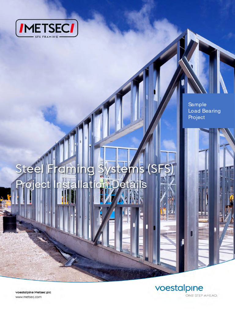 Metsec SFS Installation Guide | PDF | Building Information Modeling ...