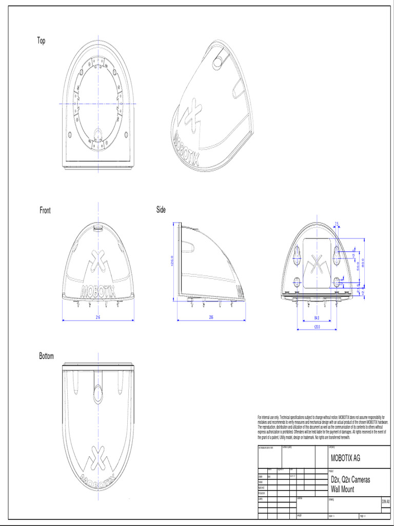TZ D2x Q2x WallMount 130717 | PDF