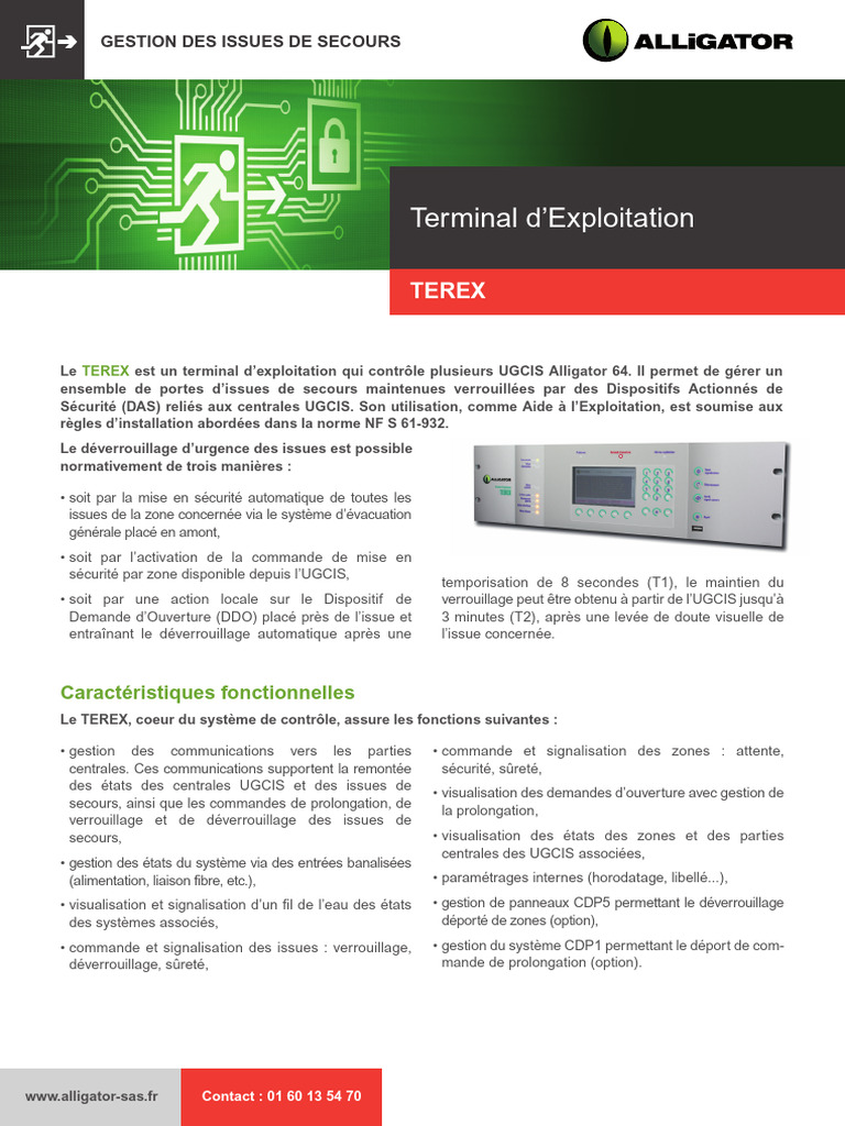 Gestion des Issues de Secours UGCIS | PDF | Architecture (Informatique ...