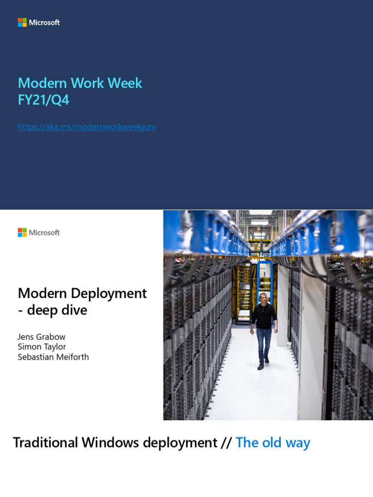 Modern Windows Deployment Guide | PDF | Windows 10 | Microsoft Windows