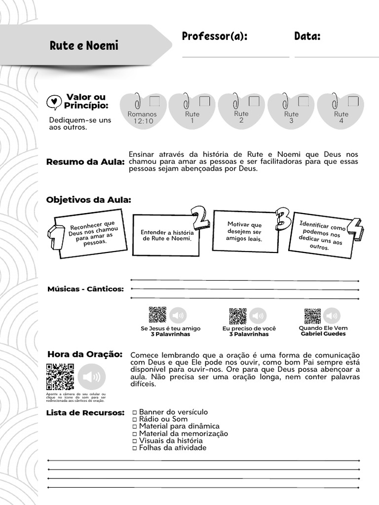 Historia Biblica De Ruth Para Criancas
