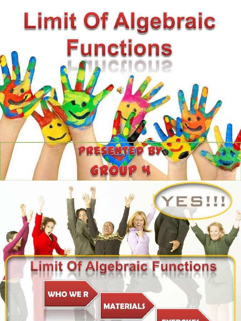 Limit of Algebraic Functions | PDF