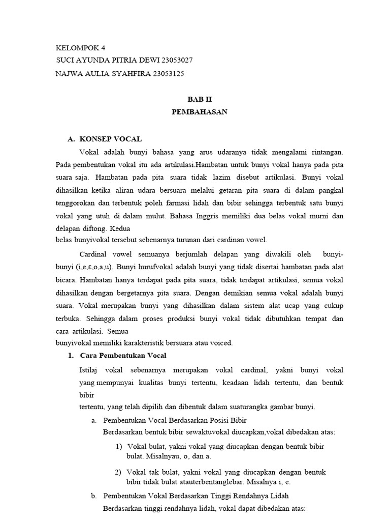 Kelompok 4 Fonologi | PDF