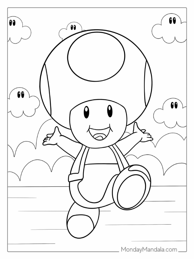 Smiling-Toad-From-Super-Mario-Land | PDF