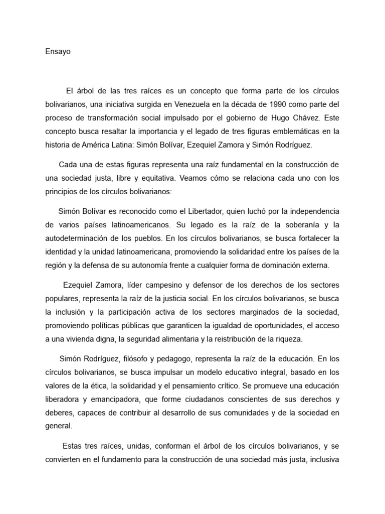 ensayo Bety2 | Descargar gratis PDF | America latina | Sociedad