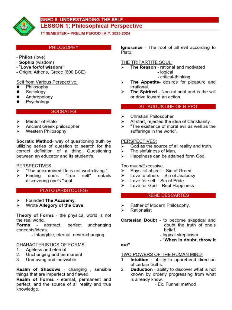 Uts Notes Download Free Pdf Mind Plato