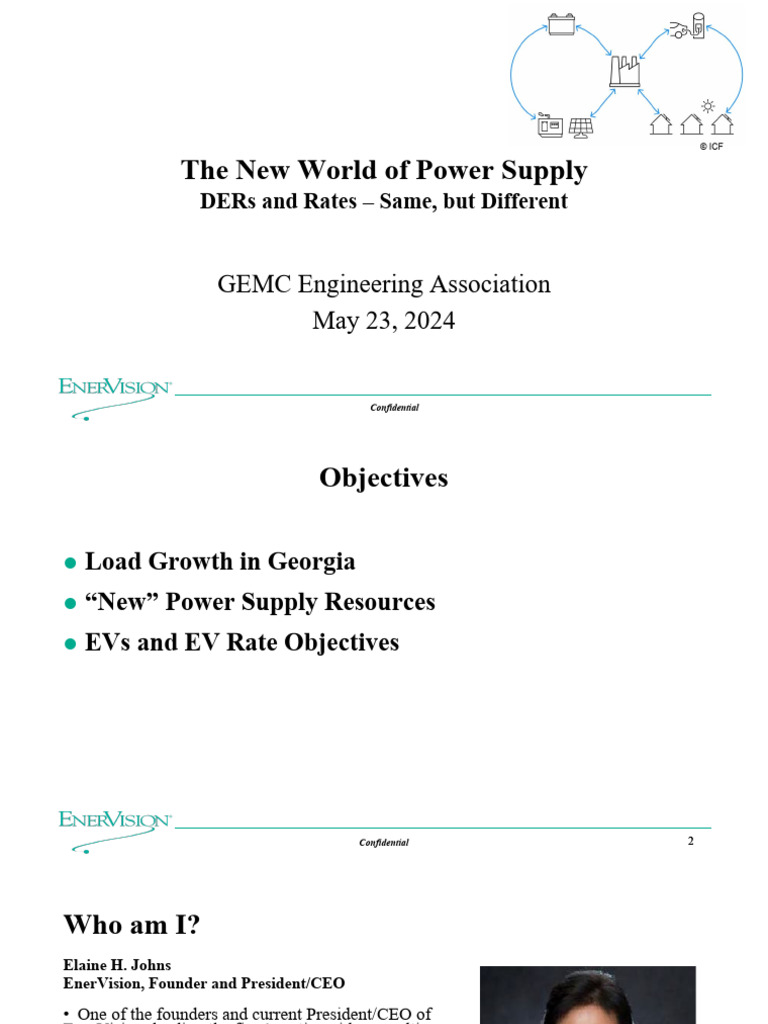 EnerVision The New World of Power Supply 05 2024 GEMC Engineering Meeting | PDF | Electrical ...