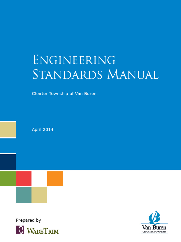 Engineering Standards Manual 01 | PDF | Storm Drain | Sanitary Sewer