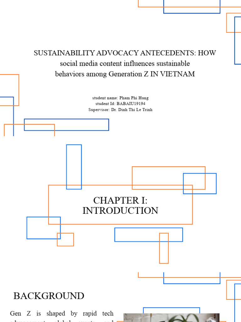 Proposal Presentation - Pham Phi Hung-BABAIU19194 | PDF | Sustainability | Social Media