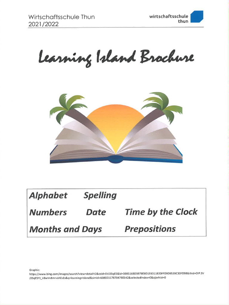 Learning Island Brochure (21-22) | PDF | Linguistics | Phonetics