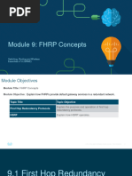 Module 9: FHRP Concepts: Instructor Materials | PDF | Router (Computing) | I Pv6
