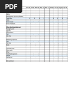 Cash Forecasting Worksheet - Clara CFO Group - 2026 | PDF