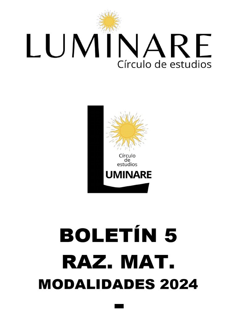 Bol Mod24 RM T Semana5 | PDF | Geometría | Geometría Convexa