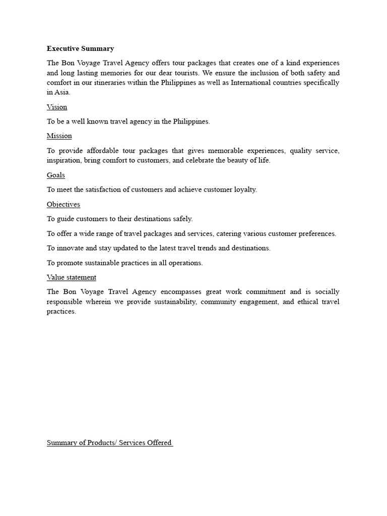 Entrep Business Proposal | PDF | Tourism | Customer Relationship Management