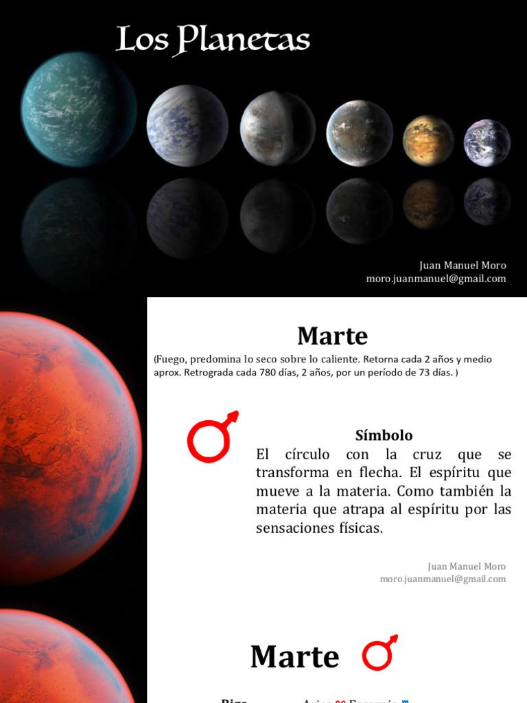 Los Planetas (Marte, Júpiter) .Compressed | PDF | Marte | Hera