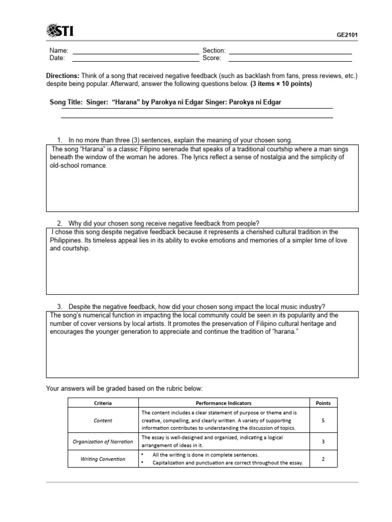 05 Worksheet 22 | PDF | Essays | Human Communication