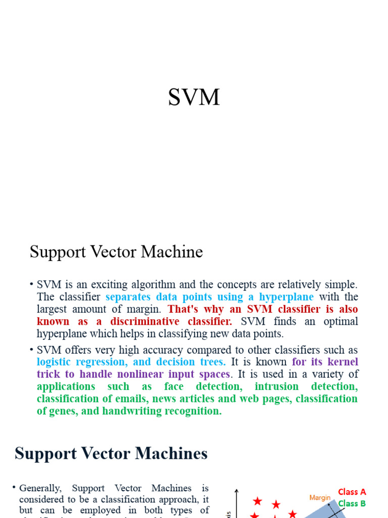 Svm | Download Free PDF | Support Vector Machine | Statistical Classification