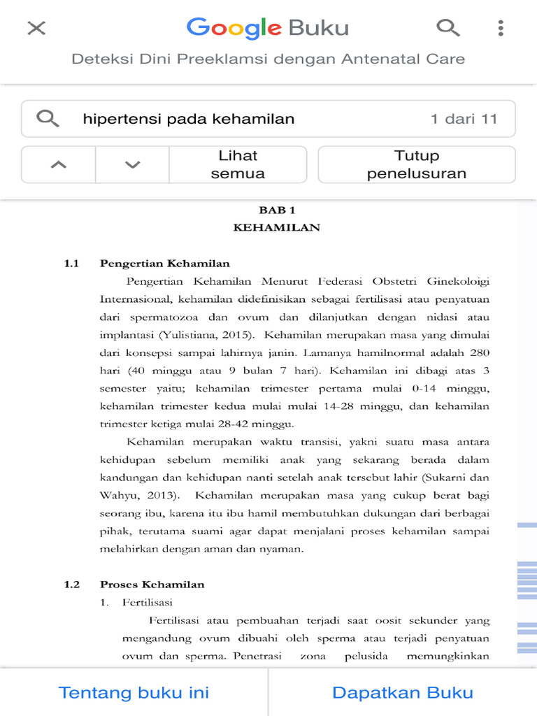 Deteksi Preeklamsi pada Kehamilan | PDF | Kesehatan Holistik
