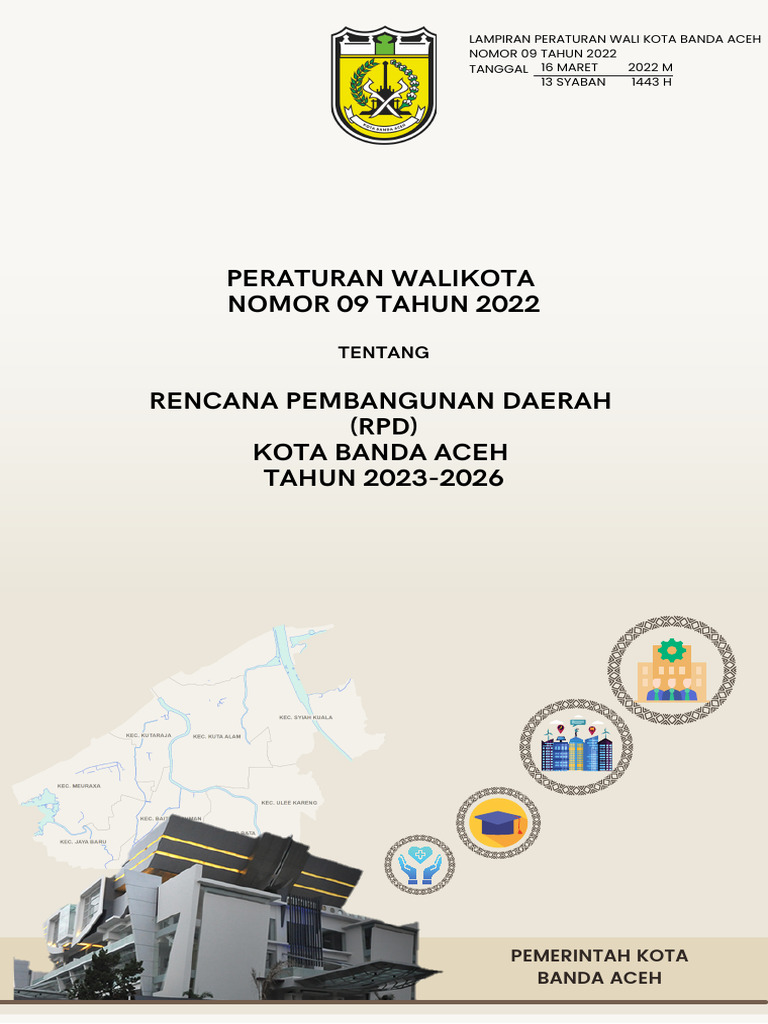 Dokumen RPD Kota Banda Aceh 2023 2026 | PDF