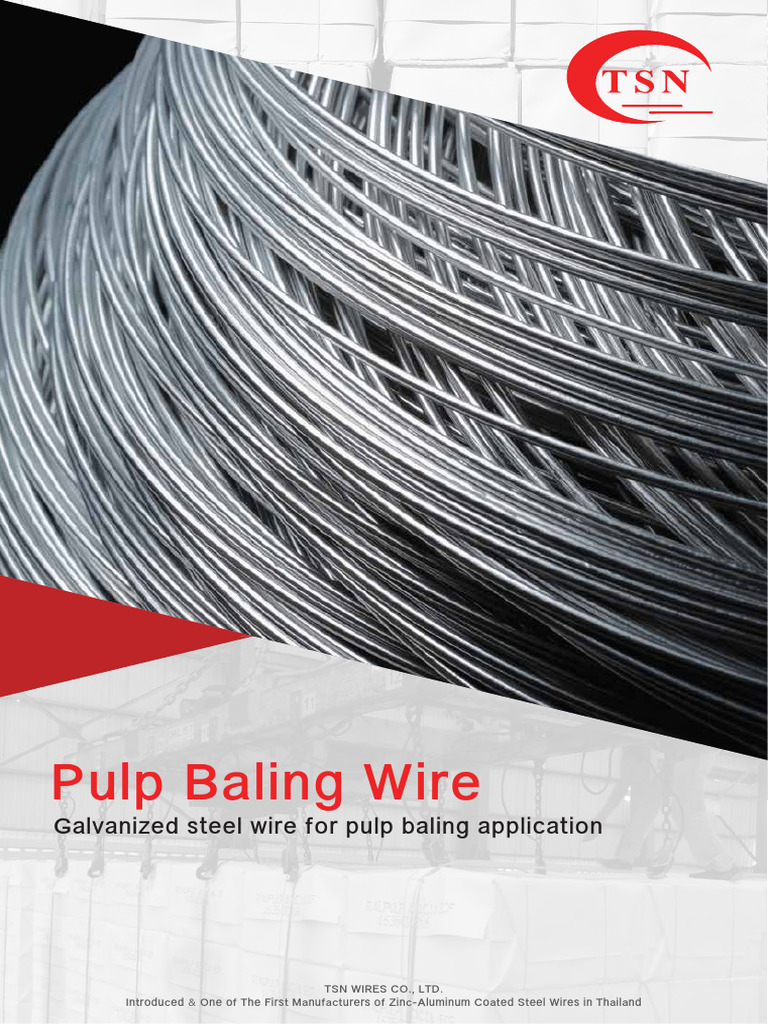 Galvanized Pulp Baling Wire Solutions | PDF | Steel | Building Engineering