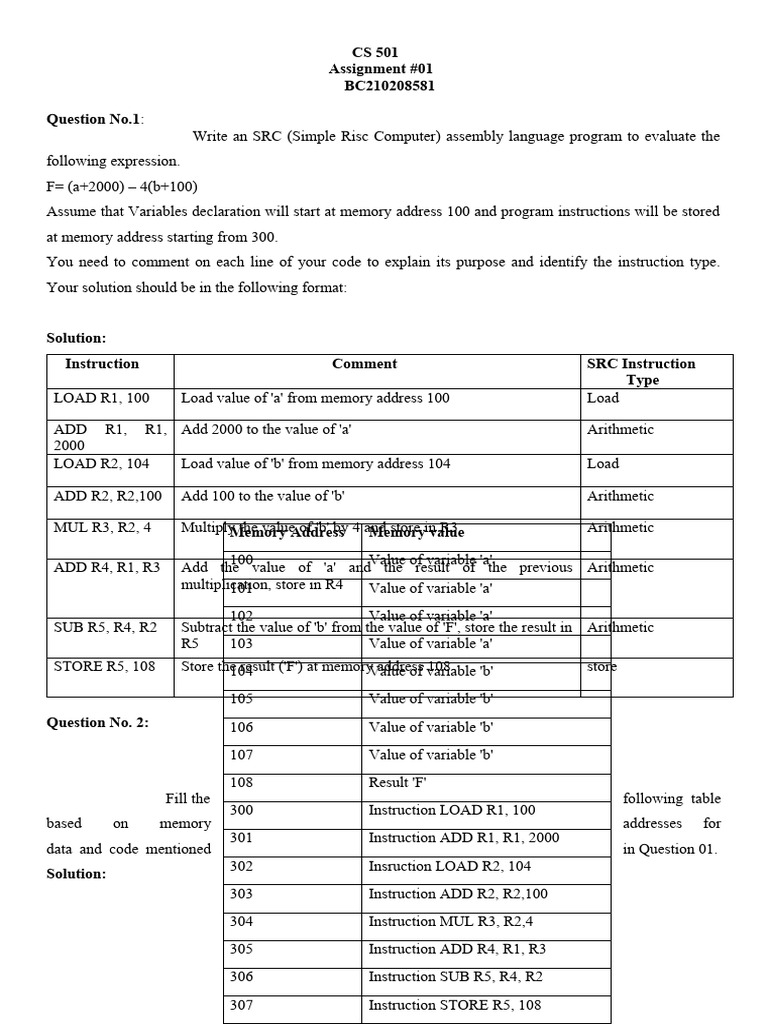 Spring 2024 - CS501 - 1 - BC210208581 | PDF | Software Engineering | Office Equipment