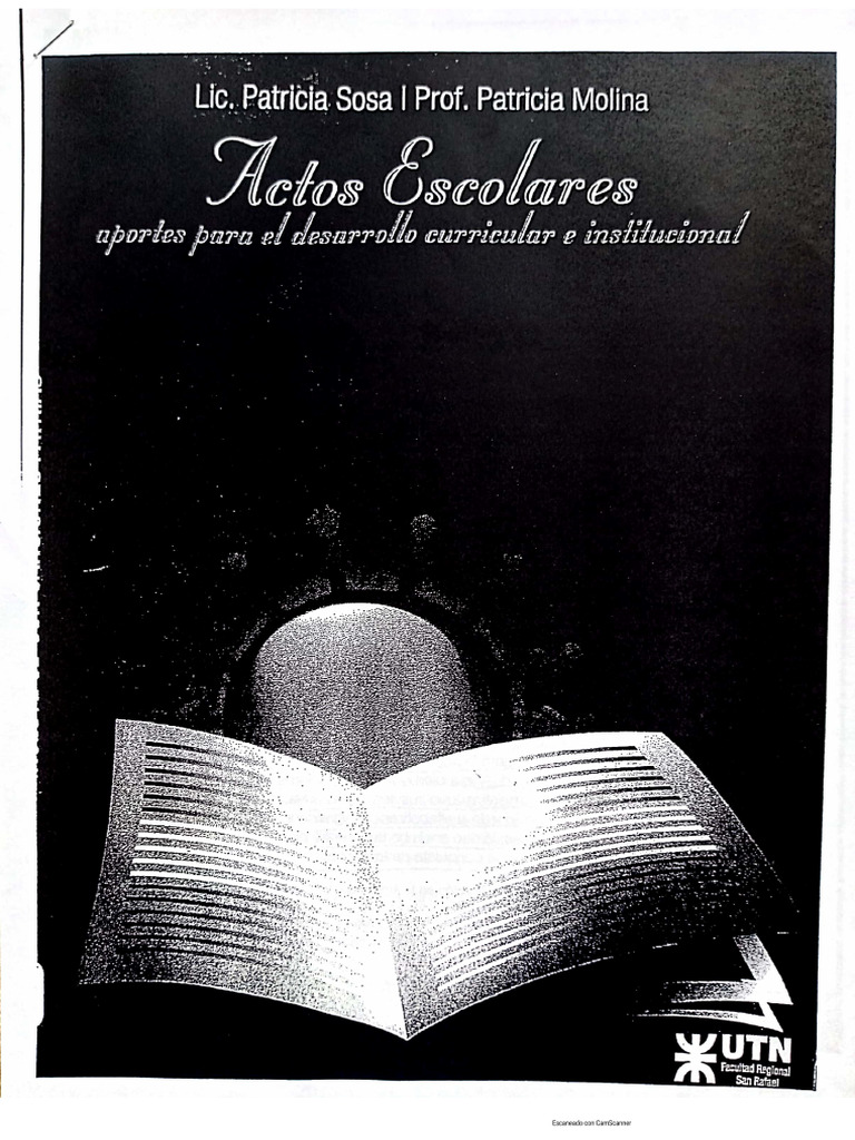 Actos - Escolares Ptricia Molina | PDF