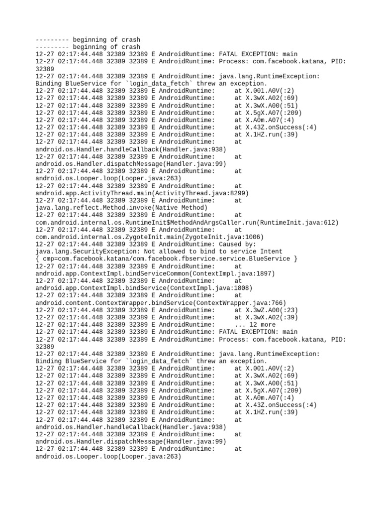 Com - Xyz.abc Logcat | PDF | Computing Platforms | Java Platform