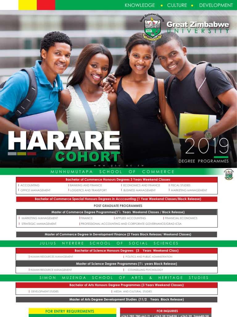 Gzu Harare Cohort | PDF | Economies | Business