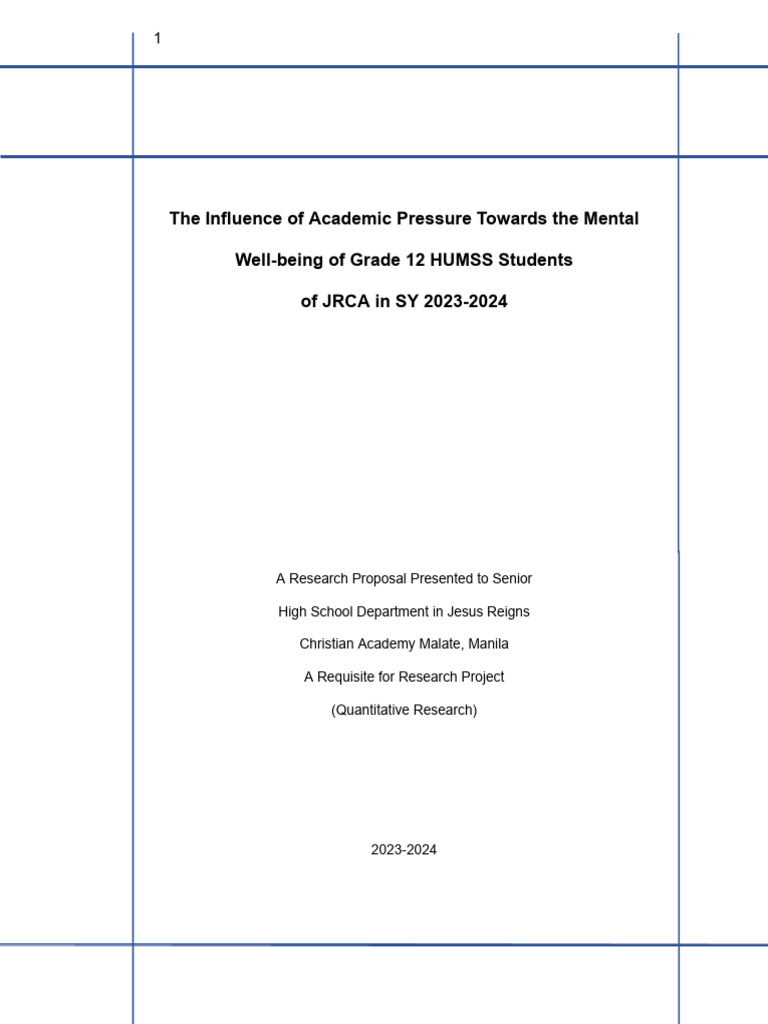 Research Paper | PDF | Adolescence | Sampling (Statistics)