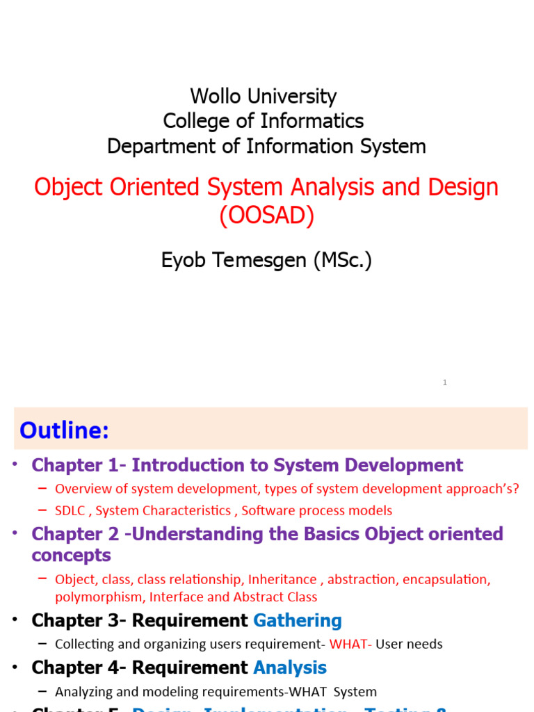 Chapter 1 Introduction | PDF | Object (Computer Science) | Software ...