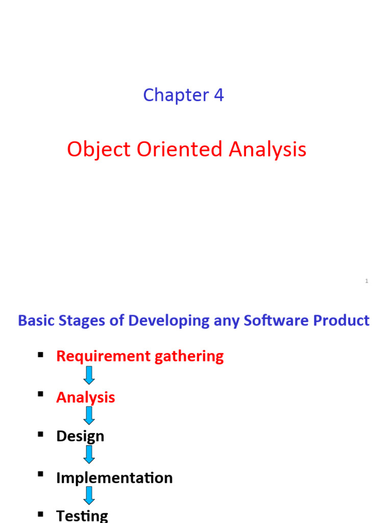 Chapter 4 - Analysis | Download Free PDF | Use Case | Class (Computer Programming)