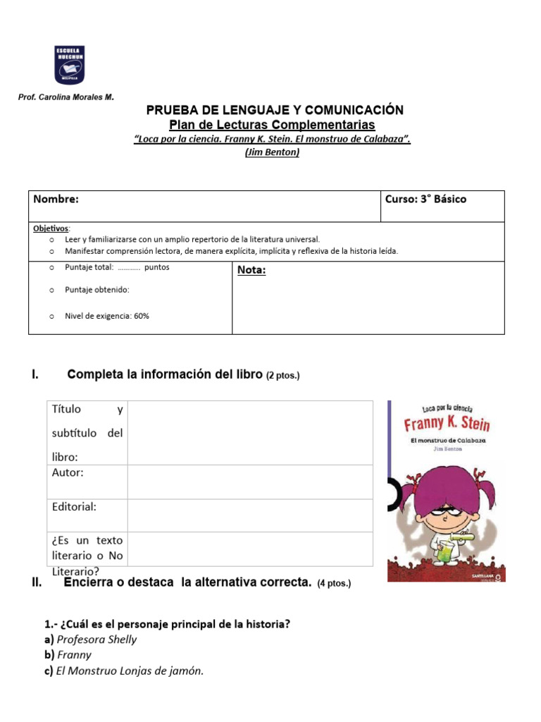 LENGUAJE-PLAN-LECTOR | PDF