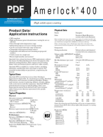 Amerlock® 400 Voc: Product Data Sheet | PDF | Legal Liability | Paint